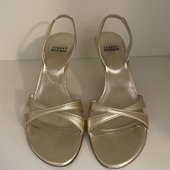 Stuart Weitzman | Shoes | Original Stuart Weitzman Strappy Silver ...